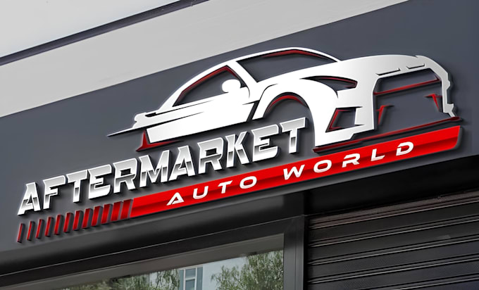Make modern auto detailing, auto repair, automotive logo and any ...