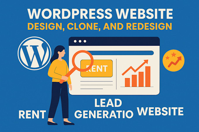 Design and redesign, clone rank and rent automated local lead generation website by Saheedolf ...