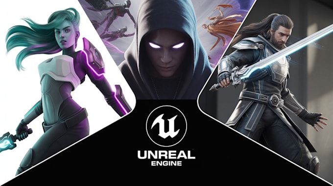 Develop unreal engine game, ue5 mod, ue5 environment, ue5 assets, ue5 animation