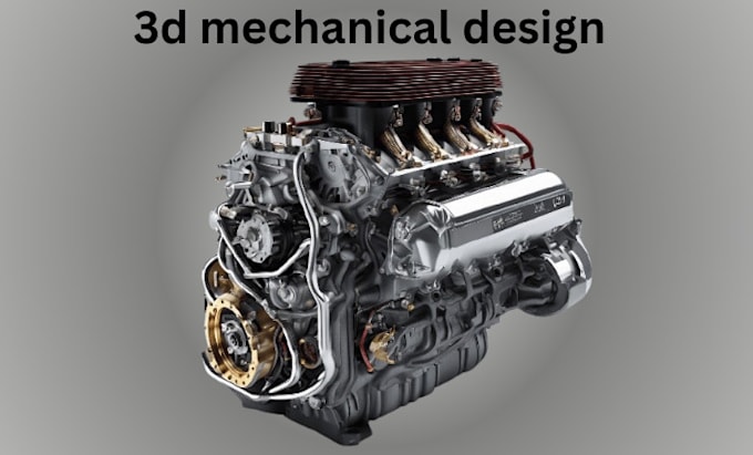Create precise 3d mechanical design and assemblies for industrial ...