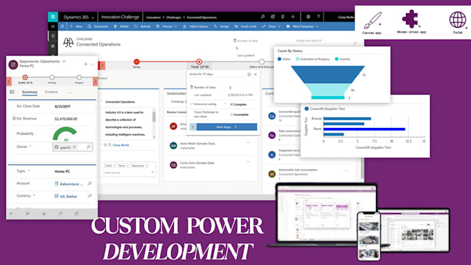Build, rebuild responsive powerapps, office 365, dynamic crm, spfx, for business by Usman_y2k ...