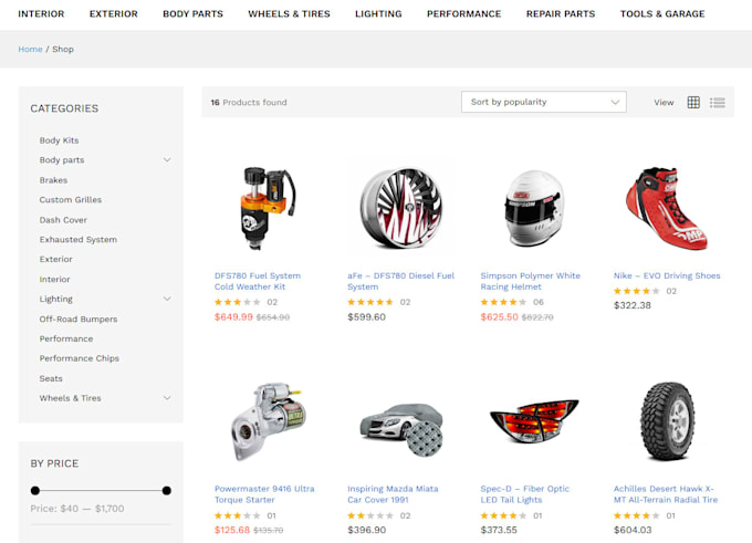 Create a premium woocommerce store by Khvichadev | Fiverr