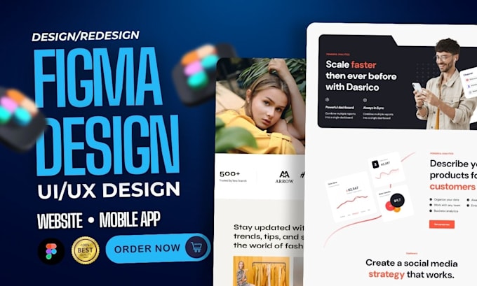 Figma ui ux design figma website design figma app design figma app ui ux by Jacobpromise33 | Fiverr