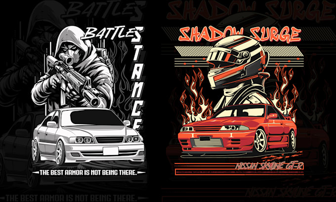 Create automotive art and custom car illustrations by Mathengejoseph ...