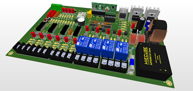 Do 3d design for pcb layout schematics, gerber bom pcba design circuit ...