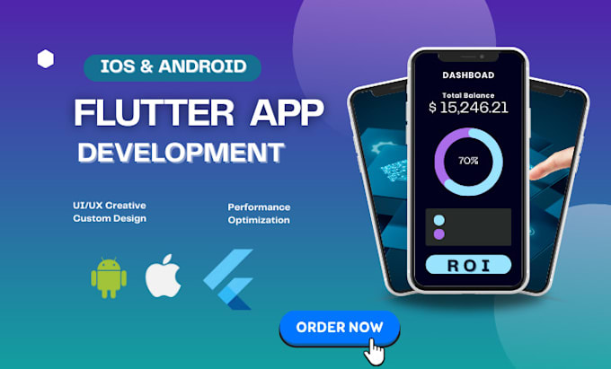 Develop an android and ios mobile app using flutter by Redc_co | Fiverr