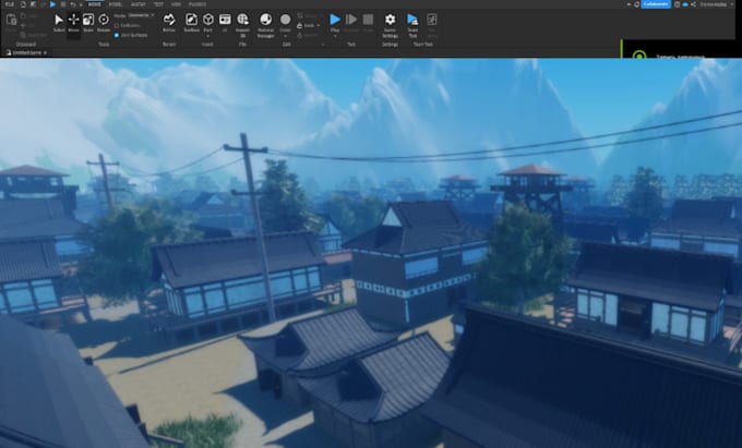 Design low poly roblox custom map for story and energy systems by Comi ...