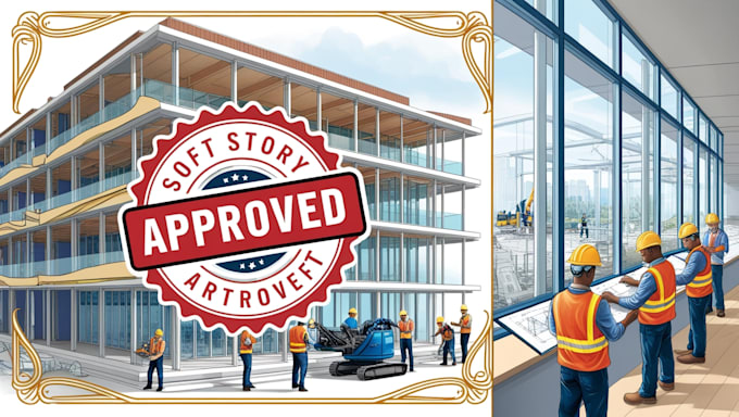 Do earthquake resistant retrofit for soft story buildings and stamp for ...