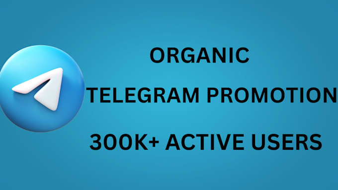 Telegram promotion, telegram marketing, community setup and channel growth by Marvycentral | Fiverr