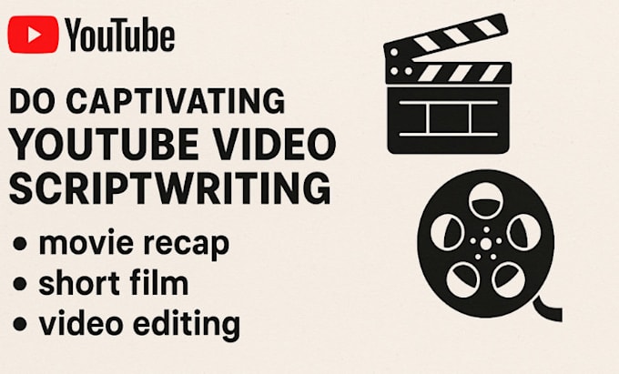 Do captivating youtube video scriptwriting movie recap short film video ...