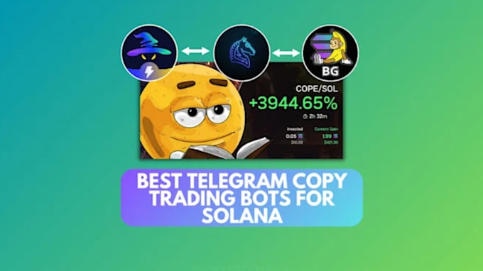 Create telegram copy trade bot, bonkbot, maestro, unibot, pokemon ...