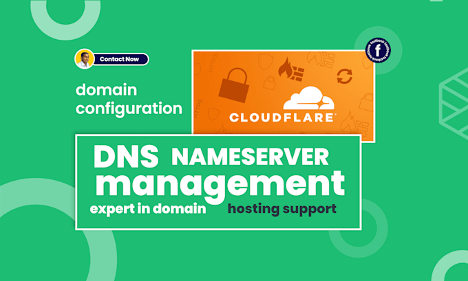 Setup cloudflare, and fix dns, cname, ns, and mx issues fast by Fostbook | Fiverr