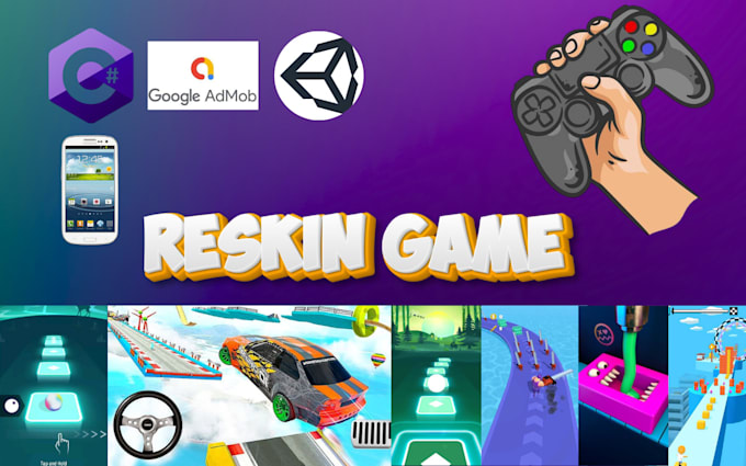 Reskin your unity games and get ready it for publishing by Raza ...