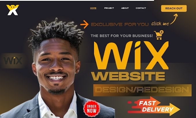 Wix website redesign wix website design wix studio design wix studio website by Marve_dav | Fiverr