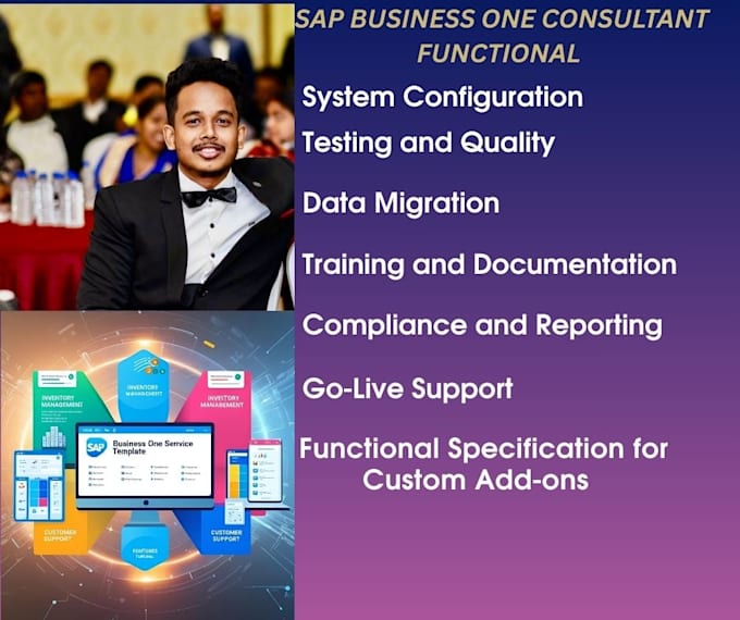 Expert sap b1 erp implementation 5 years experience by Rakesh7573 | Fiverr
