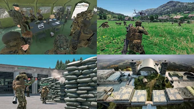 Build a quality custom map and environments for arma reforger and dayz ...