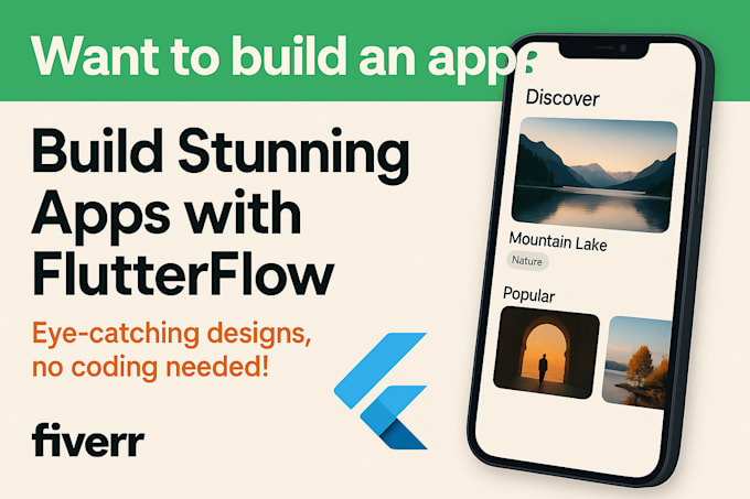 Build flutterflow app flutter app flutter flow bubble app mobile app developer by Abdulsaboor883 ...