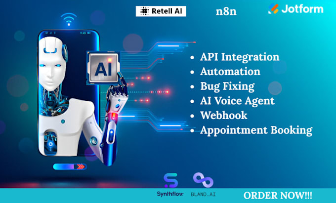 Build retell ai agent vapi ghl chatbot retell ai by Mercy_ariel | Fiverr