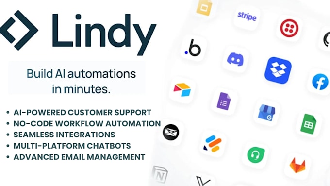Build smart ai agents with lindy and loveable ai by Fakiha_syed | Fiverr
