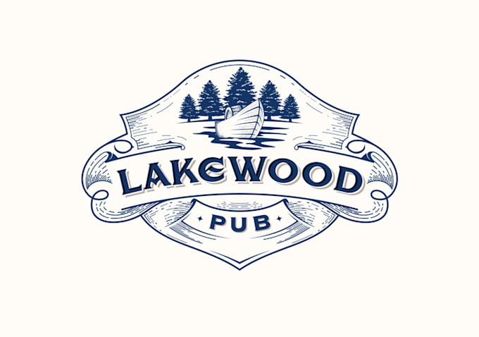 Design top quality amazing lake wood pub logo by Bethany_fulton | Fiverr