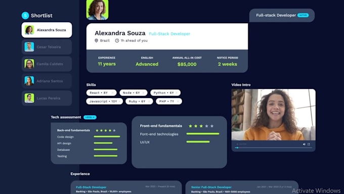 Create 2d 3d saas explainer app demo hd screencast product demo b2b video by Abby_studios | Fiverr