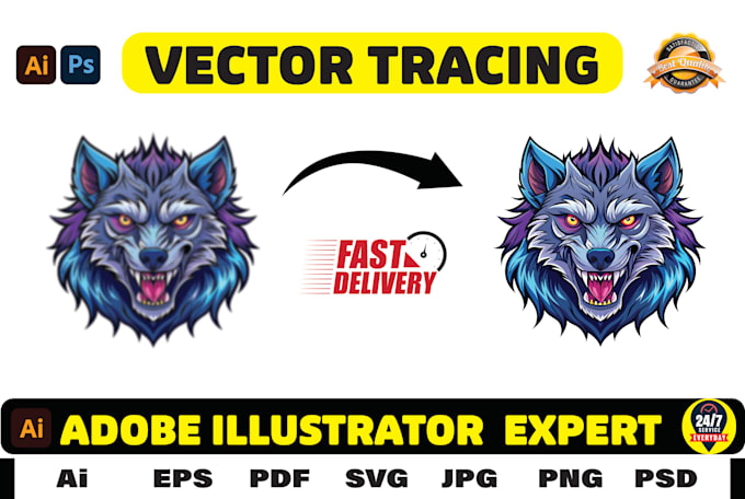 Vectorizar, editar, modificar, redibujar logotipo, convertir imagen a ...