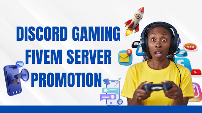 Do discord server promotion game promotion mass dm fivem server growth ...