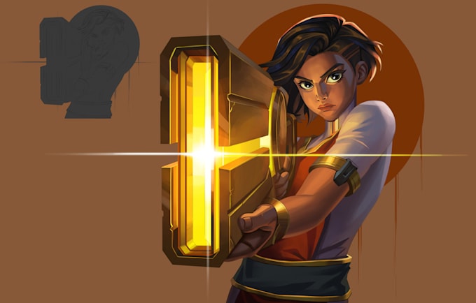 Paint character design, concept art and illustrations by Ankurshukla971 ...