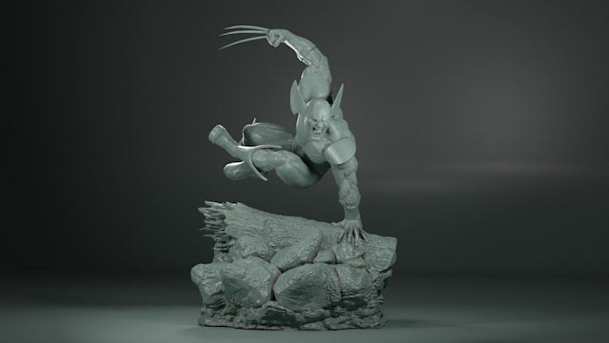 Do superhero 3d figures,stl file for fdm printer,character 3d sci fi ...