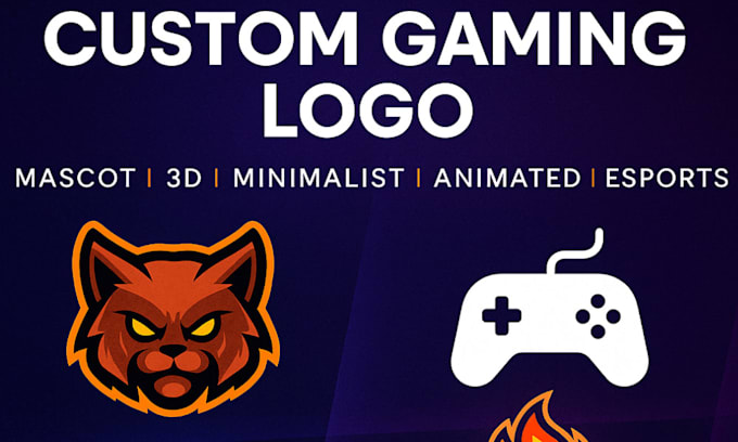 Design modern gaming logo, mascot and esport style by Mosec_digitals ...