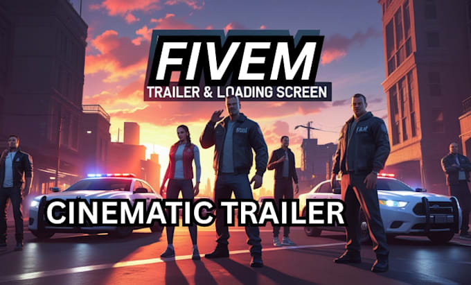 Gta 5 intro video, fivem cinematic trailer, fivem loading screen by ...