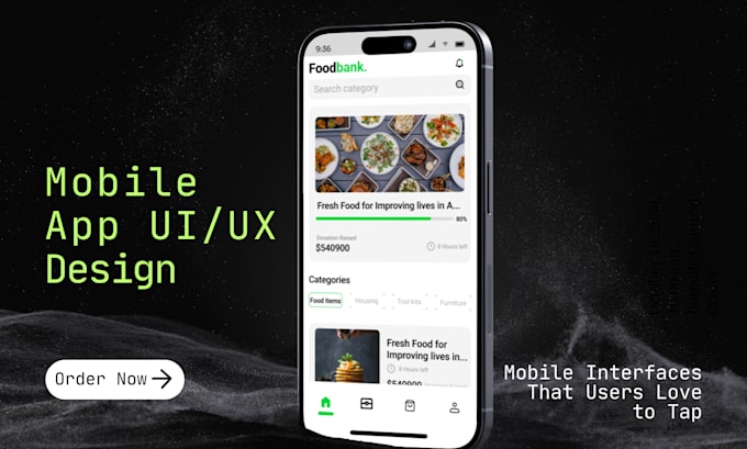 Design modern mobile app ui ux in figma for ios and android apps by Berlin_mave | Fiverr
