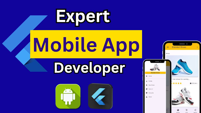 Do flutter mobile app development as android developer, flutter ...