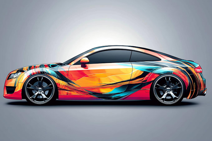 Do eye catching vehicle wrap, creative van wrap, car wrap by Zairerroll ...