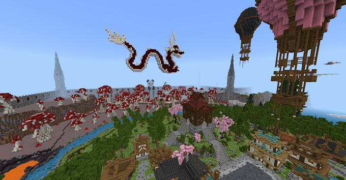 Create custom minecraft builds by Esibuilds | Fiverr