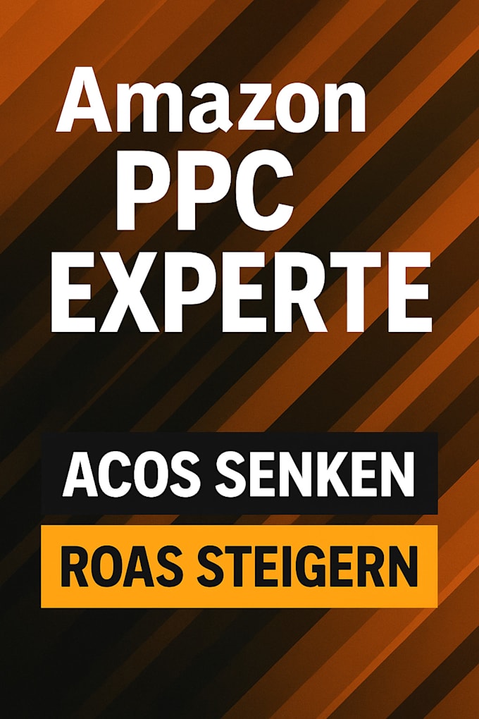 Amazon ppc management, amazon ppc optimierung by Keremtekeli | Fiverr