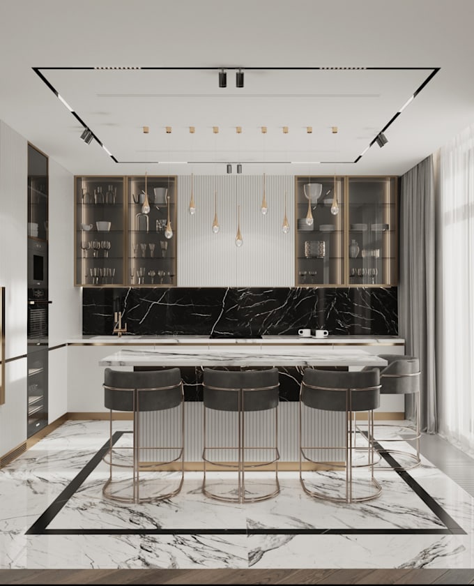 Create photorealistic 3d renders for interiors and cabinetry by Seth ...
