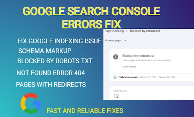 Fix technical seo and google indexing for you ecommerce store by Horlar98 | Fiverr