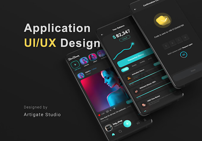 Design modern ui for your website or apps by Artigate | Fiverr