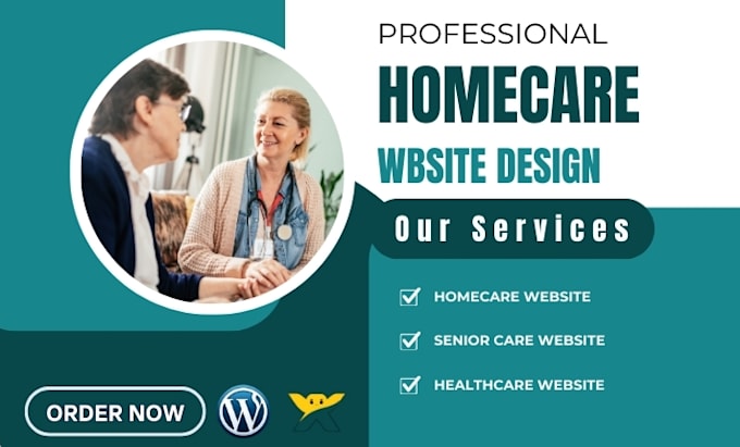 Senior care website, homecare website, elderly care website by Zack ...