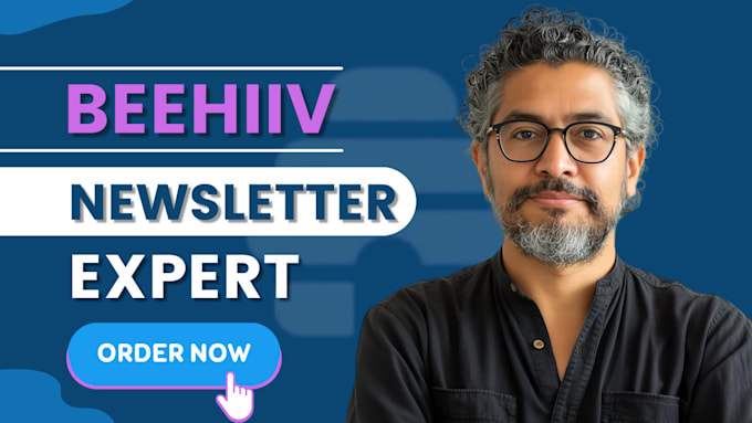 Setup beehiiv account beehiive newsletter template design beehive landing page by Delight ...