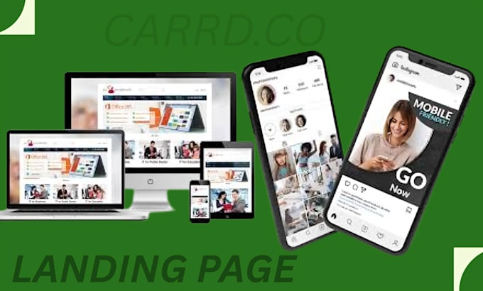 Redesign carrd website, design carrd website, carrd landing page by Hadassah_tomi | Fiverr