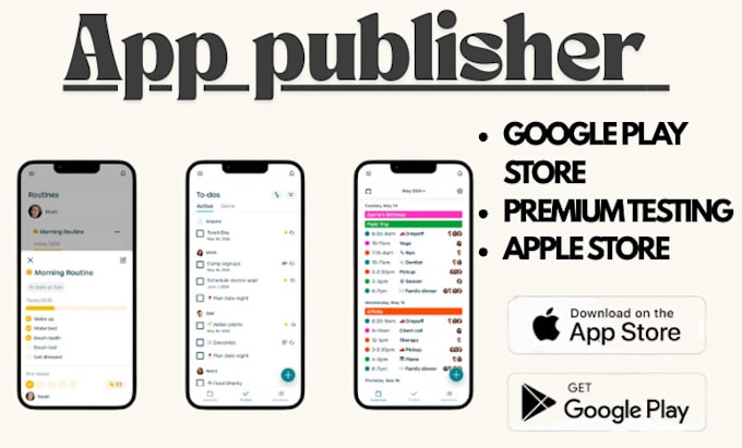 Publish apps or games on app store and google play by Jonas_devteam | Fiverr