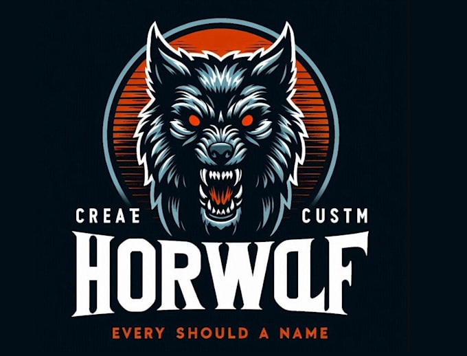 Create custom t shirt horror werewolf logo by Ellekstrate | Fiverr