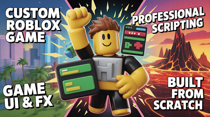 Fully script your roblox game with custom systems by Roblox_dev_1 | Fiverr