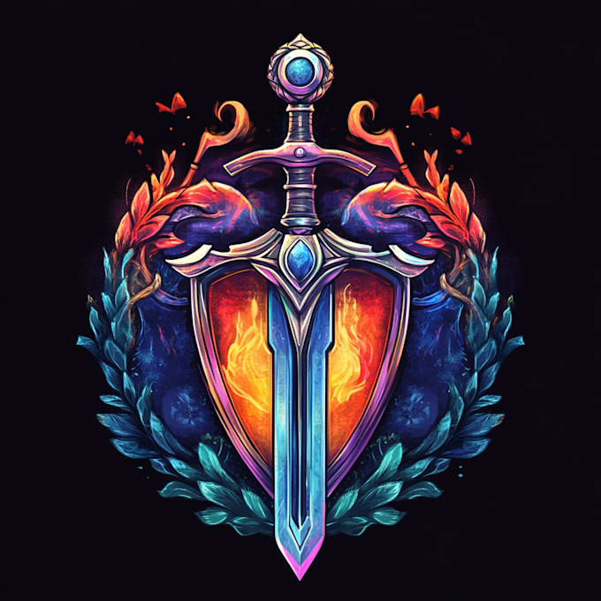 Make a fantasy, rpg, sci fi, medieval game logo by Zaketberson | Fiverr