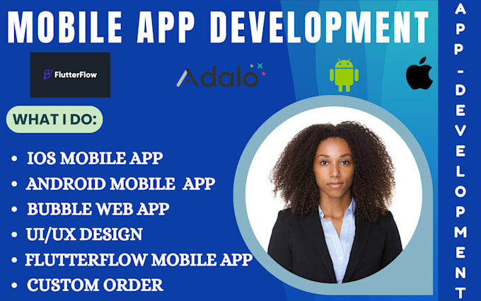 Build bubble app, bubble io website, do flutterflow mobile app, website to app by Webflow_xpert3 ...