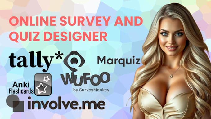 Create survey on outgrow, sosci, anki flashcard, marquiz, riddle, quizlet, wufoo by Preccy ...