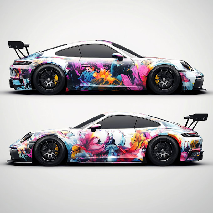 Draw amazing vehicle wrap design , van wrap design by Wadlineellis | Fiverr