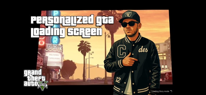 Create a personalized gta loading screen by Paganogab | Fiverr